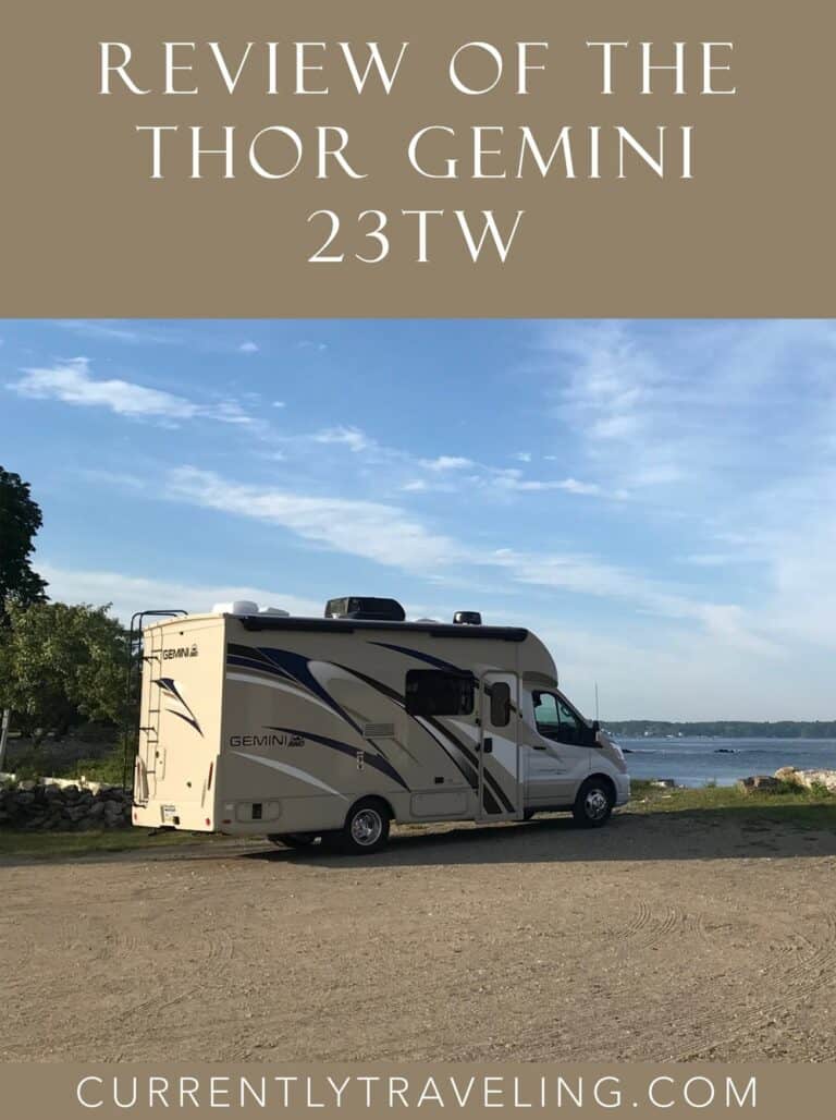 Review of the Thor Gemini 23TW - Currently Traveling